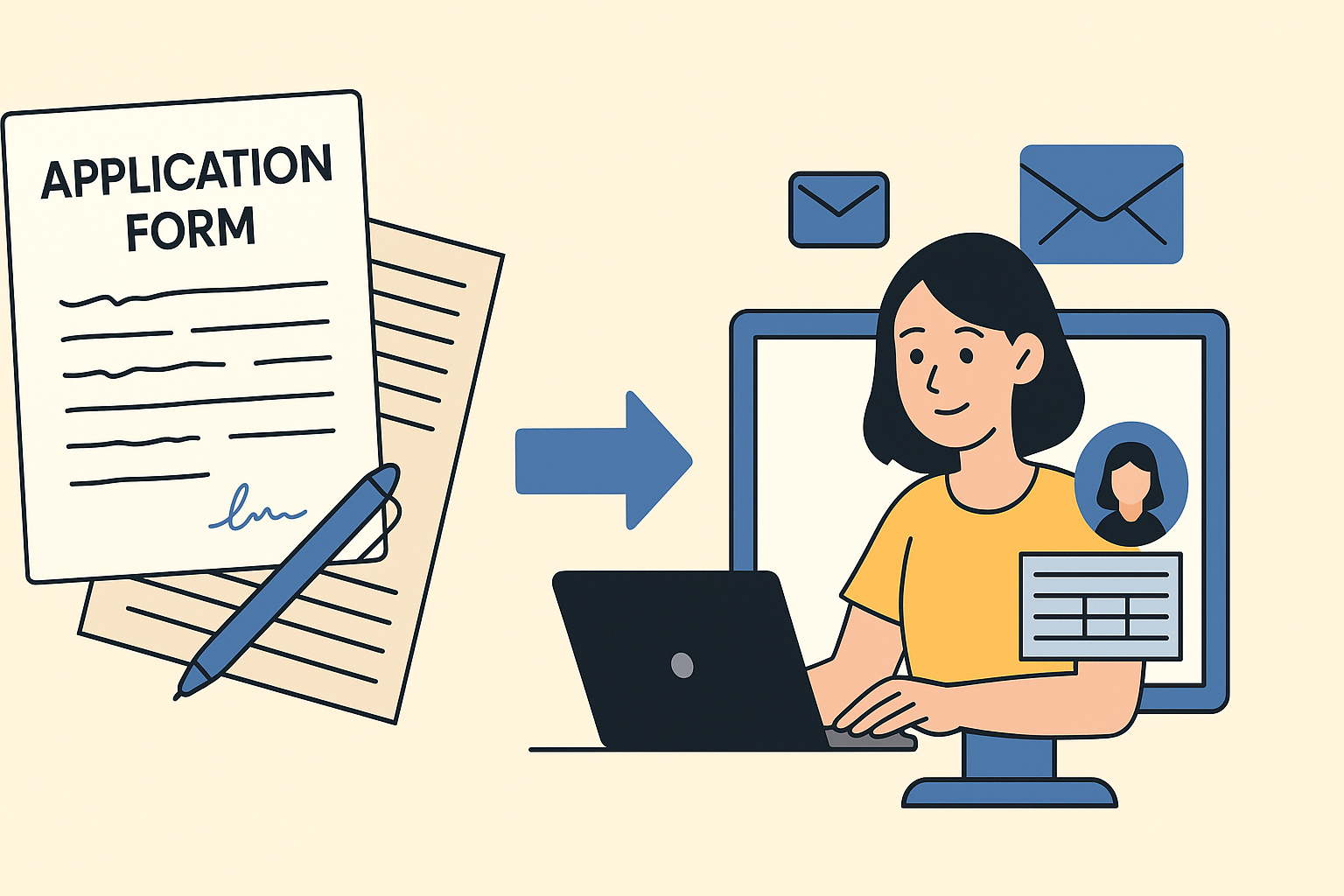 📄 From Paper to Pixels: Transforming Student Applications with Automation
